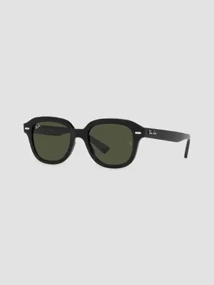 Ray-ban Erik 51mm Square Sunglasses - Black