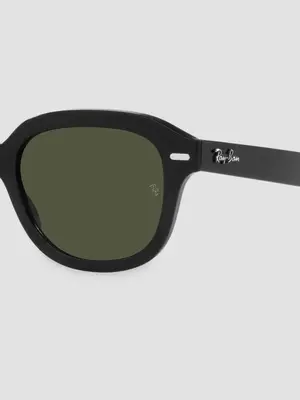 Ray-ban Erik 51mm Square Sunglasses - Black