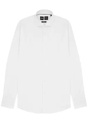 BOSS Cotton-blend Shirt - White