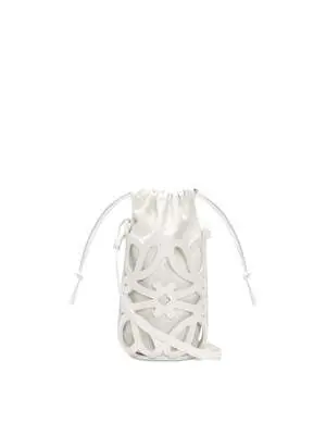 Loewe Loewe Women's Anagram Cut-Out Pocket Bag In White - White
