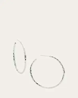 Ippolita Medium Squiggle Hoop Earrings - Silver