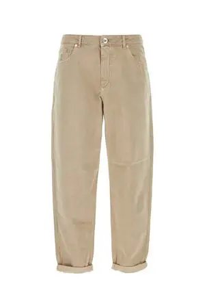 Brunello Cucinelli Brunello Cucinelli Cotton Slim Fit Pants - C7343