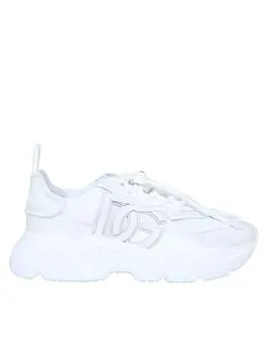 Dolce & Gabbana Sneakers In Nylon And Leather - White