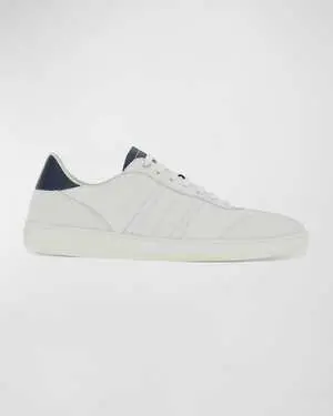 FERRAGAMO Achille 1 Leather Low-top Sneakers - Bianco