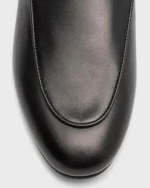 Gucci Princetown Leather Mules - Nero