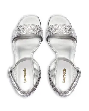 Larroude Dolly Ankle Strap Platform High Heel Sandals