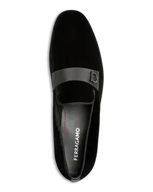 FERRAGAMO Lapo Smoking Slipper Loafers