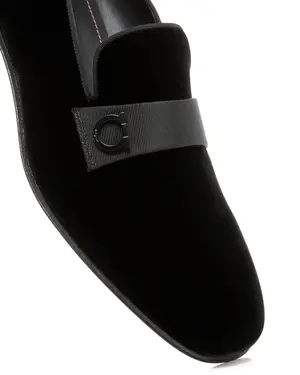 FERRAGAMO Lapo Smoking Slipper Loafers