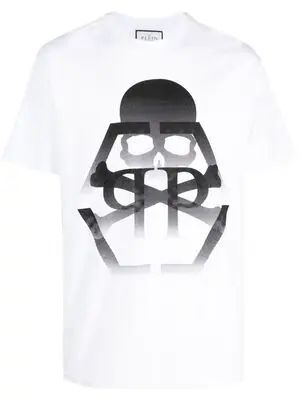 Philipp Plein Logo-print Short-sleeved T-shirt - White