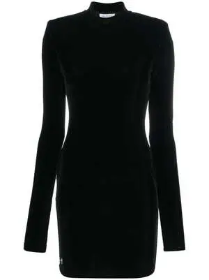 Philipp Plein Velvet Minidress