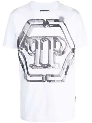 Philipp Plein Logo-print Short-sleeved T-shirt - White