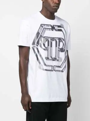 Philipp Plein Logo-print Short-sleeved T-shirt - White