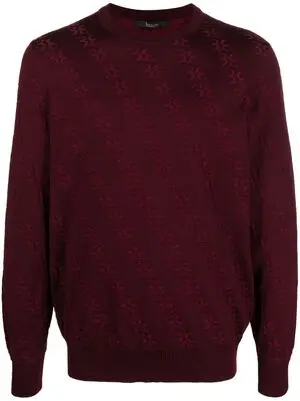 BILLIONAIRE Merino-blend Jumper - Red