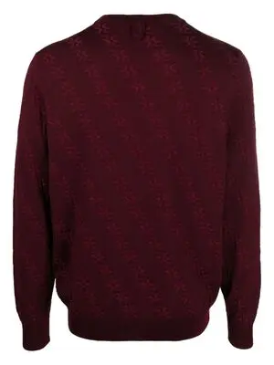 BILLIONAIRE Merino-blend Jumper - Red