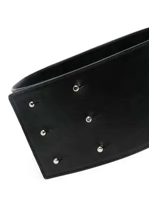 Philipp Plein Logo-embellished Leather Belt