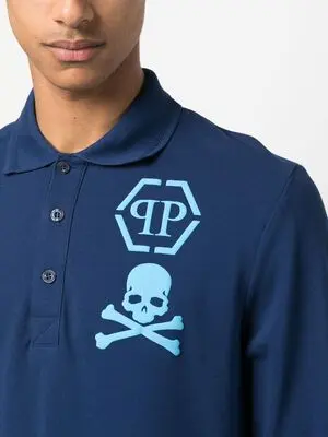 Philipp Plein Logo-print Polo Shirt