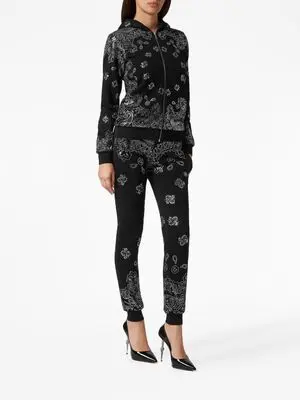 Philipp Plein Paisley-printed Jogging Set