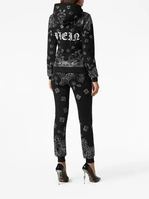 Philipp Plein Paisley-printed Jogging Set