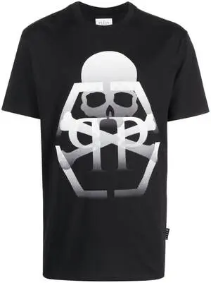 Philipp Plein Ss Skull & Bones Crew-neck T-shirt