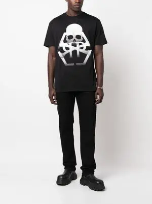 Philipp Plein Ss Skull & Bones Crew-neck T-shirt