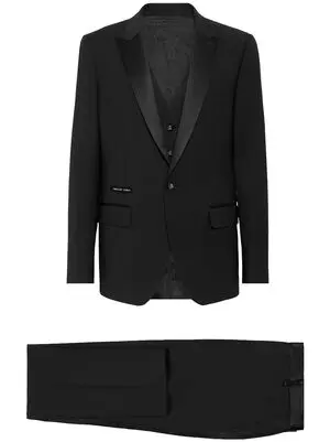 Philipp Plein Notched-lapels Suit Set