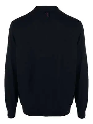 BILLIONAIRE Merino-blend Polo Jumper