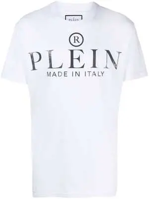 Philipp Plein Logo-print Cotton T-shirt - White