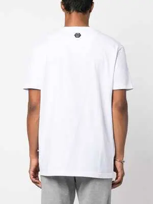 Philipp Plein Logo-print Cotton T-shirt - White
