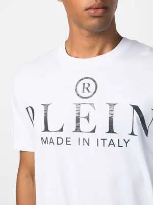 Philipp Plein Logo-print Cotton T-shirt - White