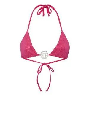 Philipp Plein Bikini Top - Pink