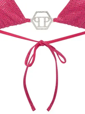 Philipp Plein Bikini Top - Pink