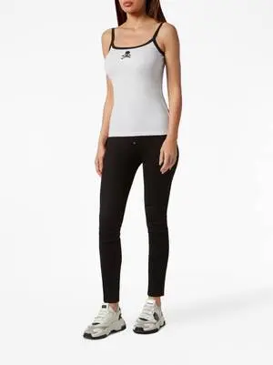 Philipp Plein Skull-print Tank Top - White