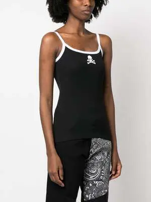 Philipp Plein Skull-print Tank Top - Black