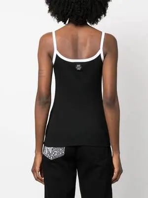 Philipp Plein Skull-print Tank Top - Black