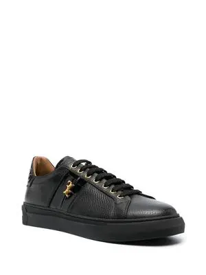 BILLIONAIRE Contrast-detail Low-top Sneakers - Black