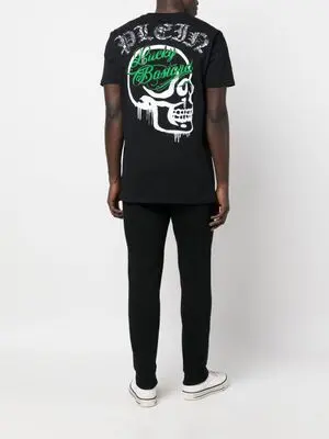 Philipp Plein Graphic-print Short-sleeved T-shirt - Black