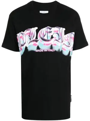 Philipp Plein Logo-print Short-sleeved T-shirt - Black