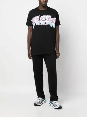 Philipp Plein Logo-print Short-sleeved T-shirt - Black
