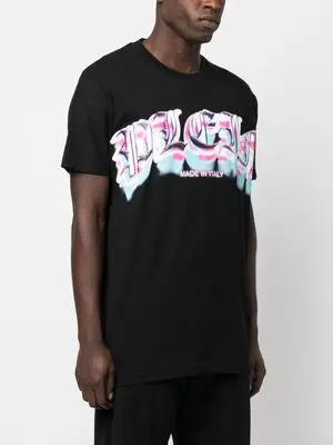 Philipp Plein Logo-print Short-sleeved T-shirt - Black