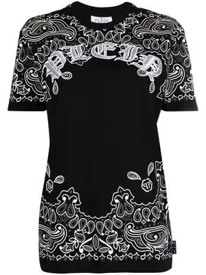 Philipp Plein Paisley-print Short-sleeve T-shirt
