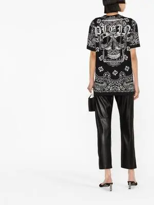 Philipp Plein Paisley-print Short-sleeve T-shirt