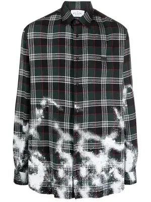 Philipp Plein Dandy Tartan-check Shirt