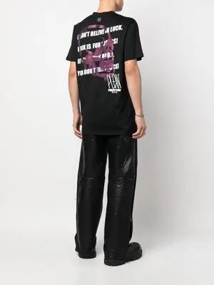 Philipp Plein Graphic-print Short-sleeved T-shirt - Black