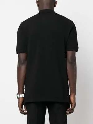 Philipp Plein Logo-print Short-sleeved Polo Shirt - Black