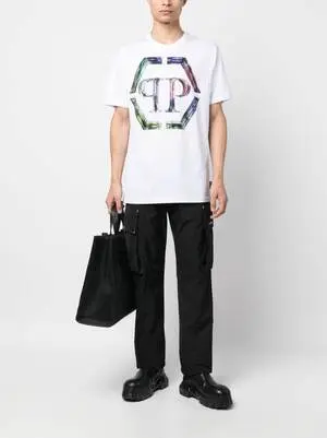 Philipp Plein Logo-print Short-sleeve T-shirt - White