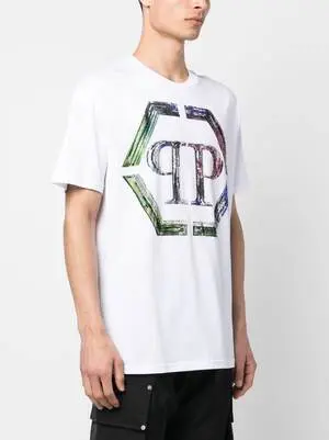 Philipp Plein Logo-print Short-sleeve T-shirt - White