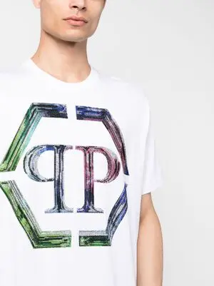 Philipp Plein Logo-print Short-sleeve T-shirt - White