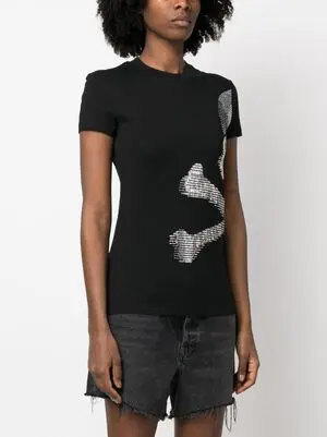 Philipp Plein Rhinestone-embellished T-shirt
