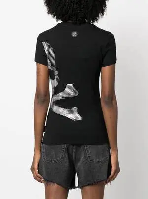 Philipp Plein Rhinestone-embellished T-shirt