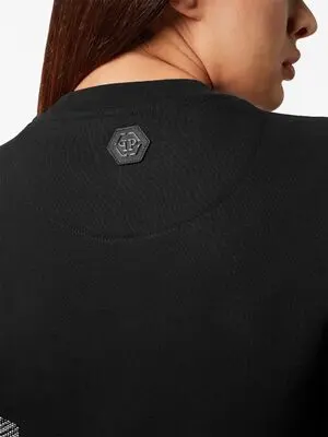 Philipp Plein Skull & Bones Cotton Sweatshirt